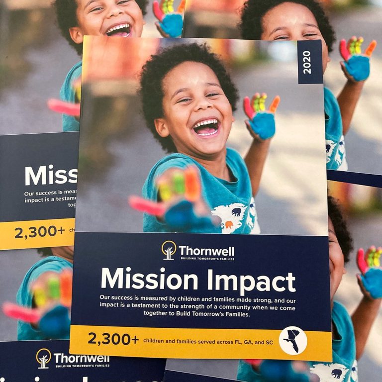 Mission Impact Report for 2020 - Thornwell - Building Tomorrow's Families